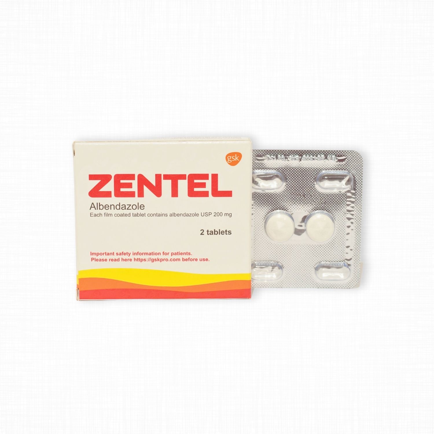 Zentel 400mg tab | Scab Pharmacy Limited