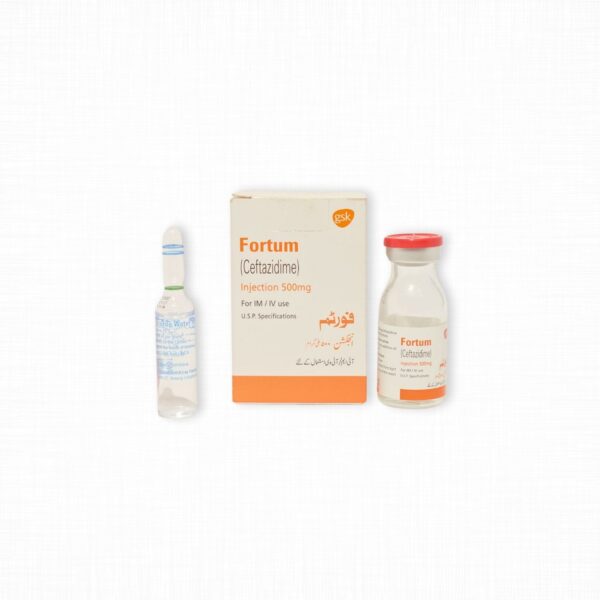 Ceftazidime (Fortumg) Inj 500mg/ Amp | Scab Pharmacy Limited