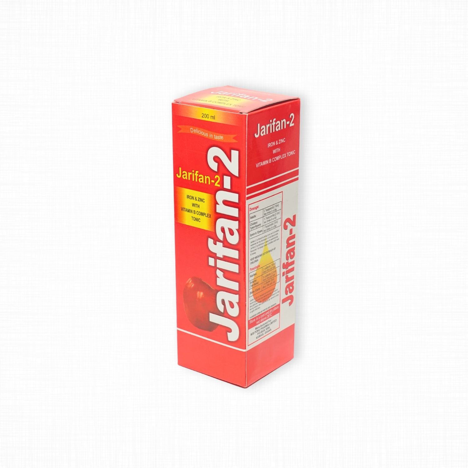Jarifan 2 Syr 200ml | Scab Pharmacy Limited