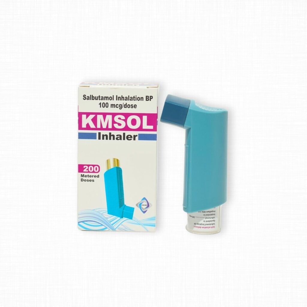 Kmsol Salbutamol Inhaler | Scab Pharmacy Limited