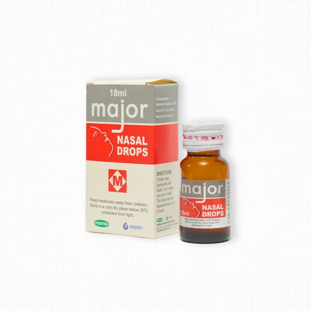 Major Nasal Drop | Scab Pharmacy Limited