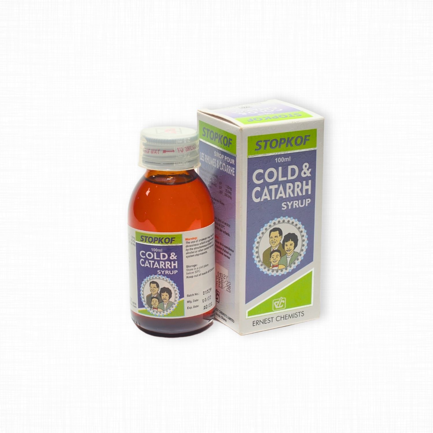 Stopkof Cold and Catarrh 100ml | Scab Pharmacy Limited
