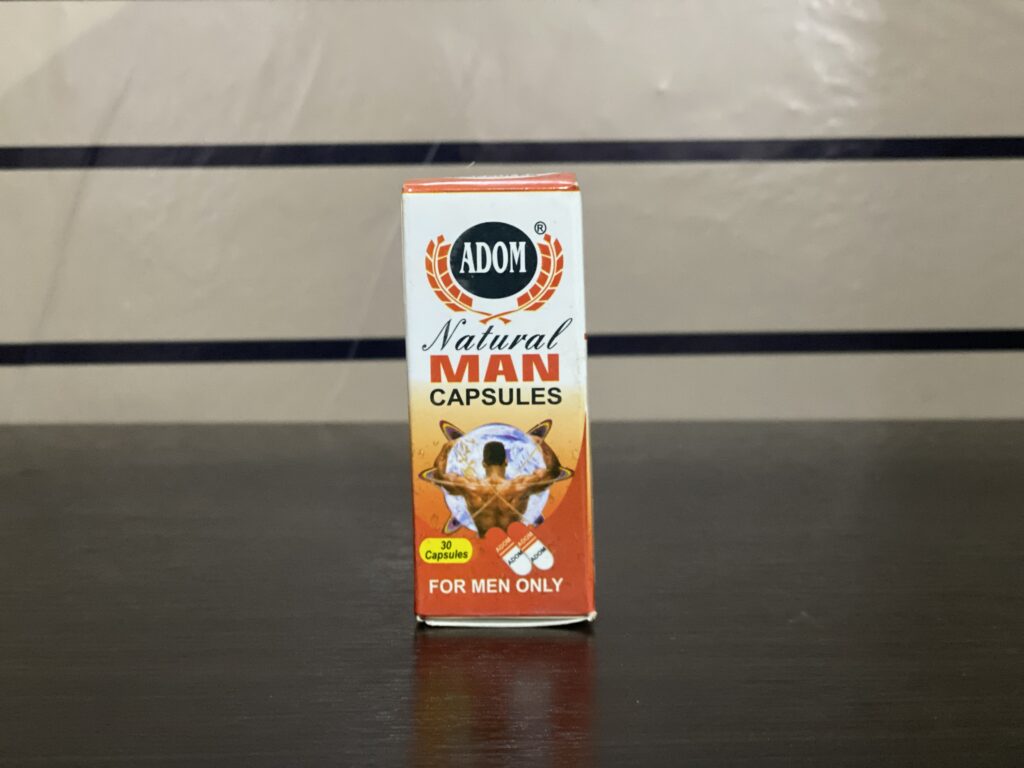 Adom Natural Man Capsule - Scab Pharmacy Limited