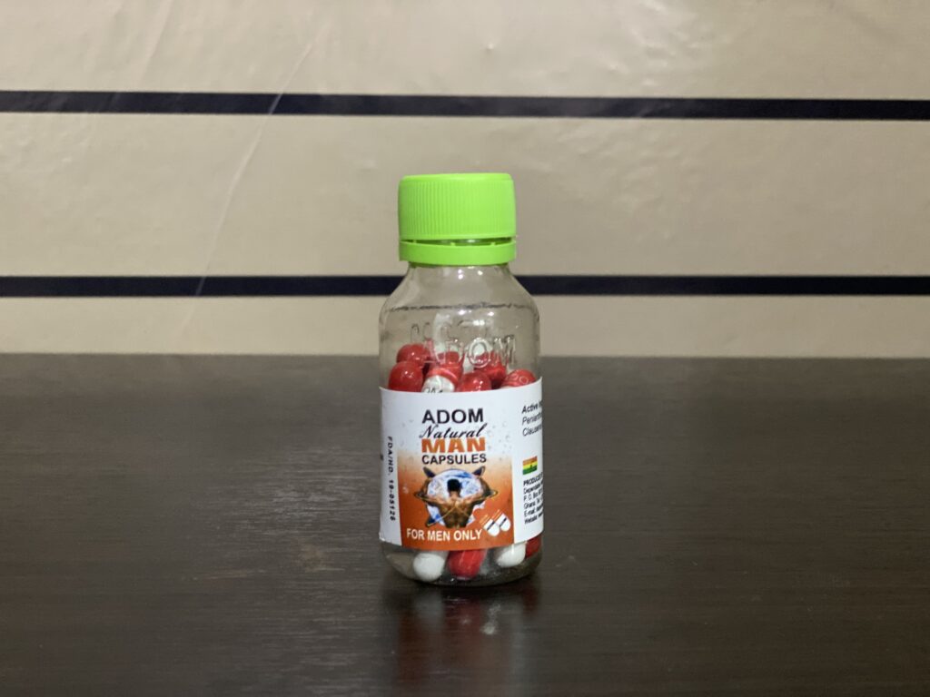 Adom Natural Man Capsule - Scab Pharmacy Limited
