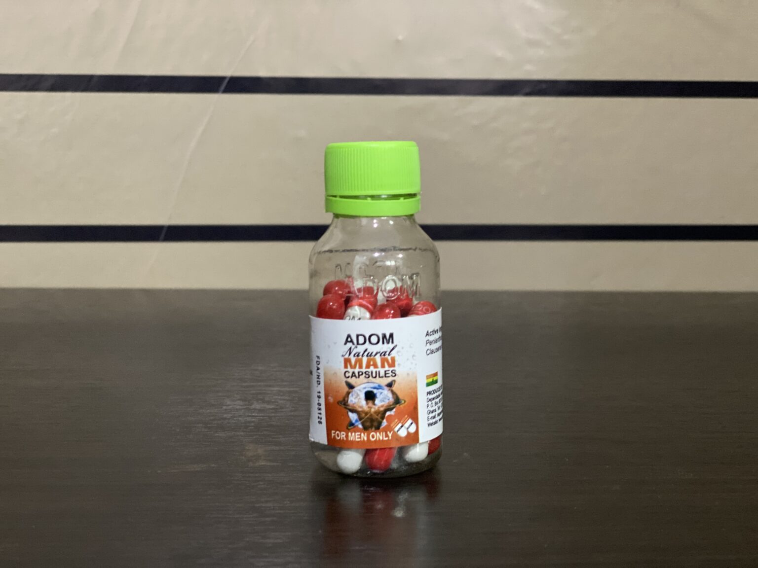 Adom Natural Man Capsule - Scab Pharmacy Limited