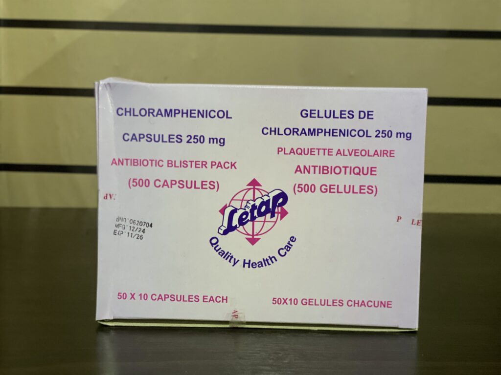 Chloramphenicol Capsules [Letap] - Scab Pharmacy Limited