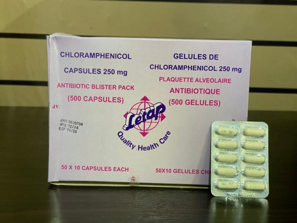 Chloramphenicol Capsules [Letap] - Scab Pharmacy Limited