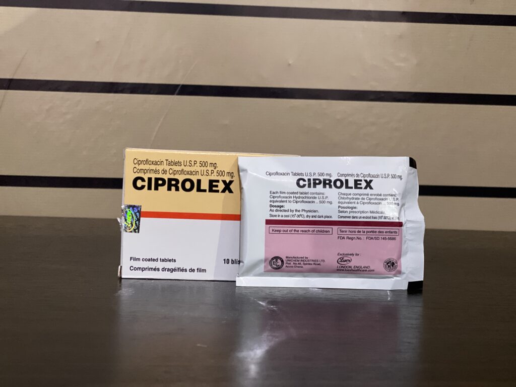 Ciprolex Tablet 500mg - Scab Pharmacy Limited
