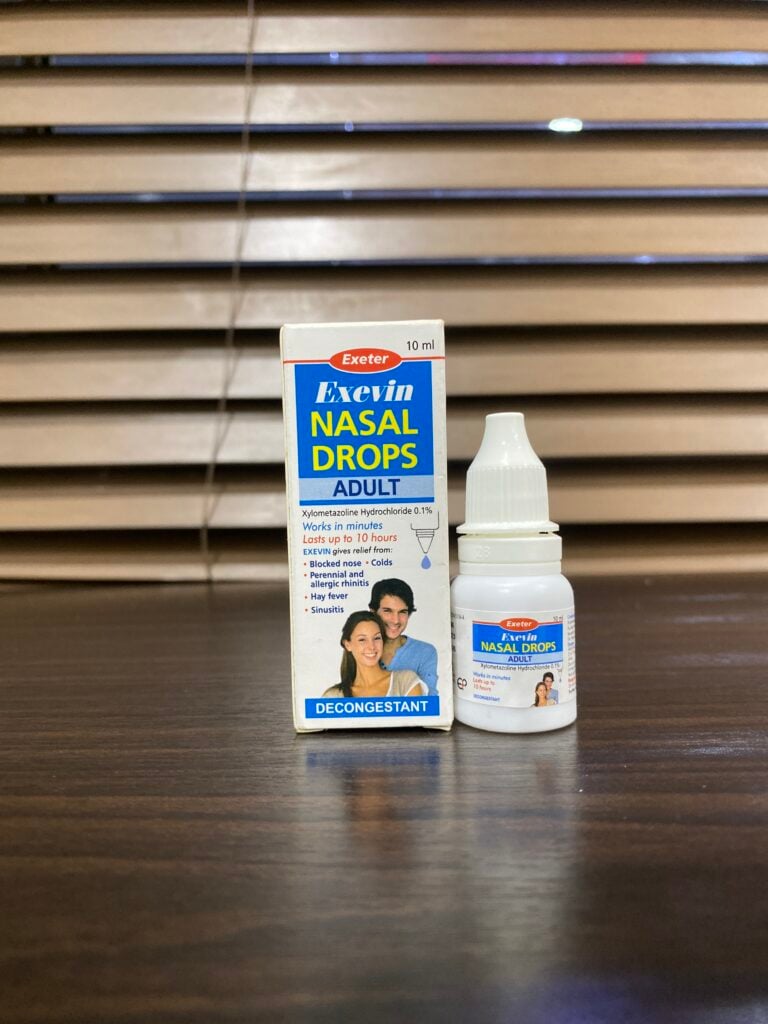 Exevin Adult Nasal Drop – Scab Pharmacy Limited