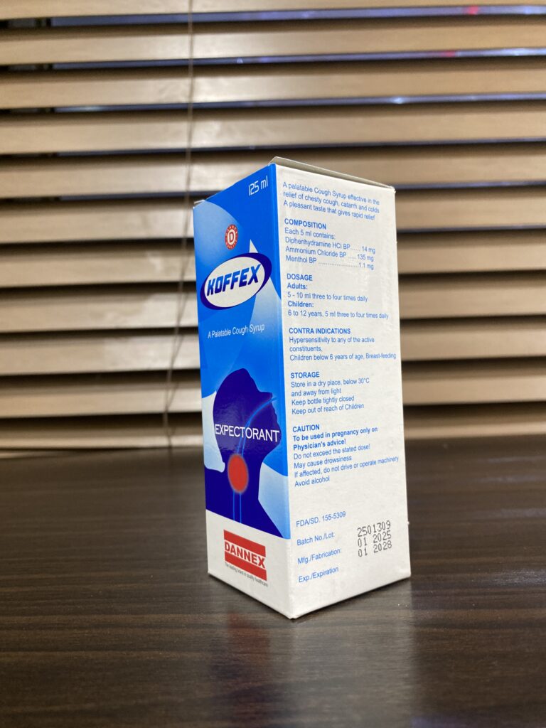 Koffex Cough Adult Syrup - Scab Pharmacy Limited