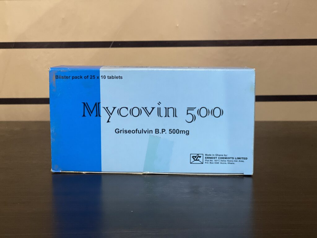 Griseofulvin [Mycovin] Tablets - Scab Pharmacy Limited