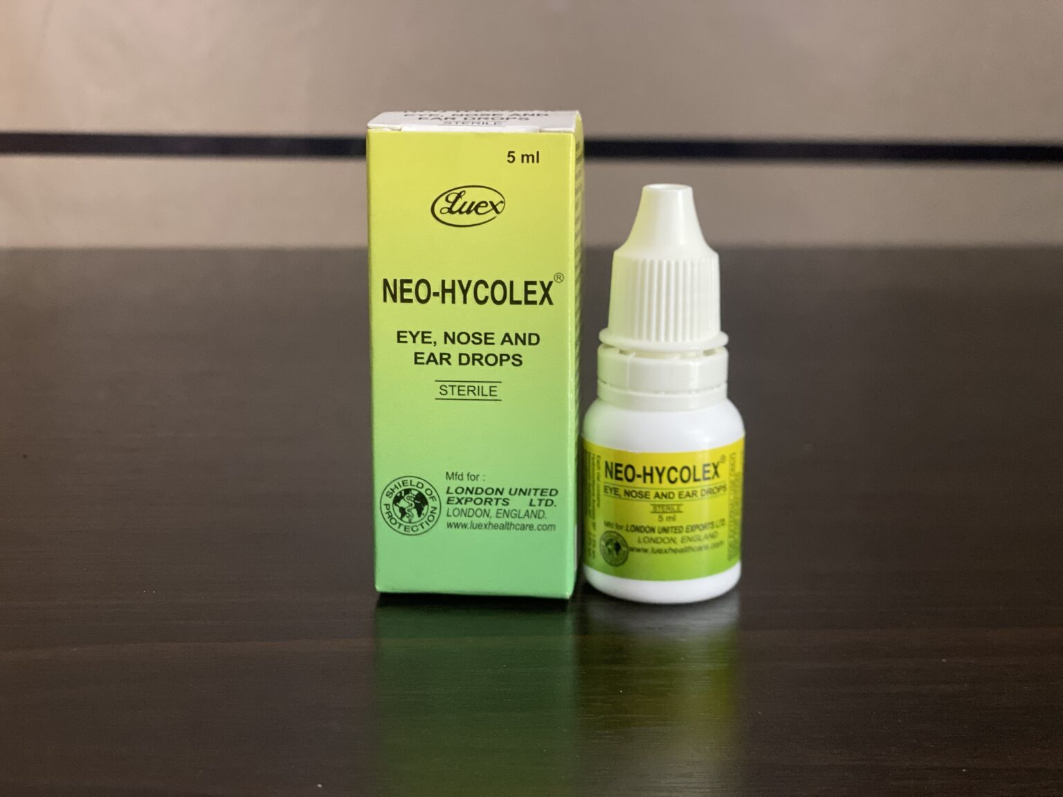 Neo-Hycolex Eye Drops - Scab Pharmacy Limited