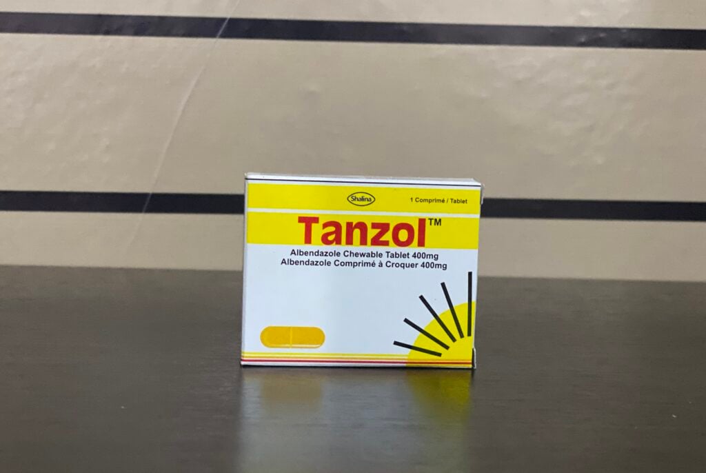 Tanzol Tablet 400mg [Albendazole] - Scab Pharmacy Limited