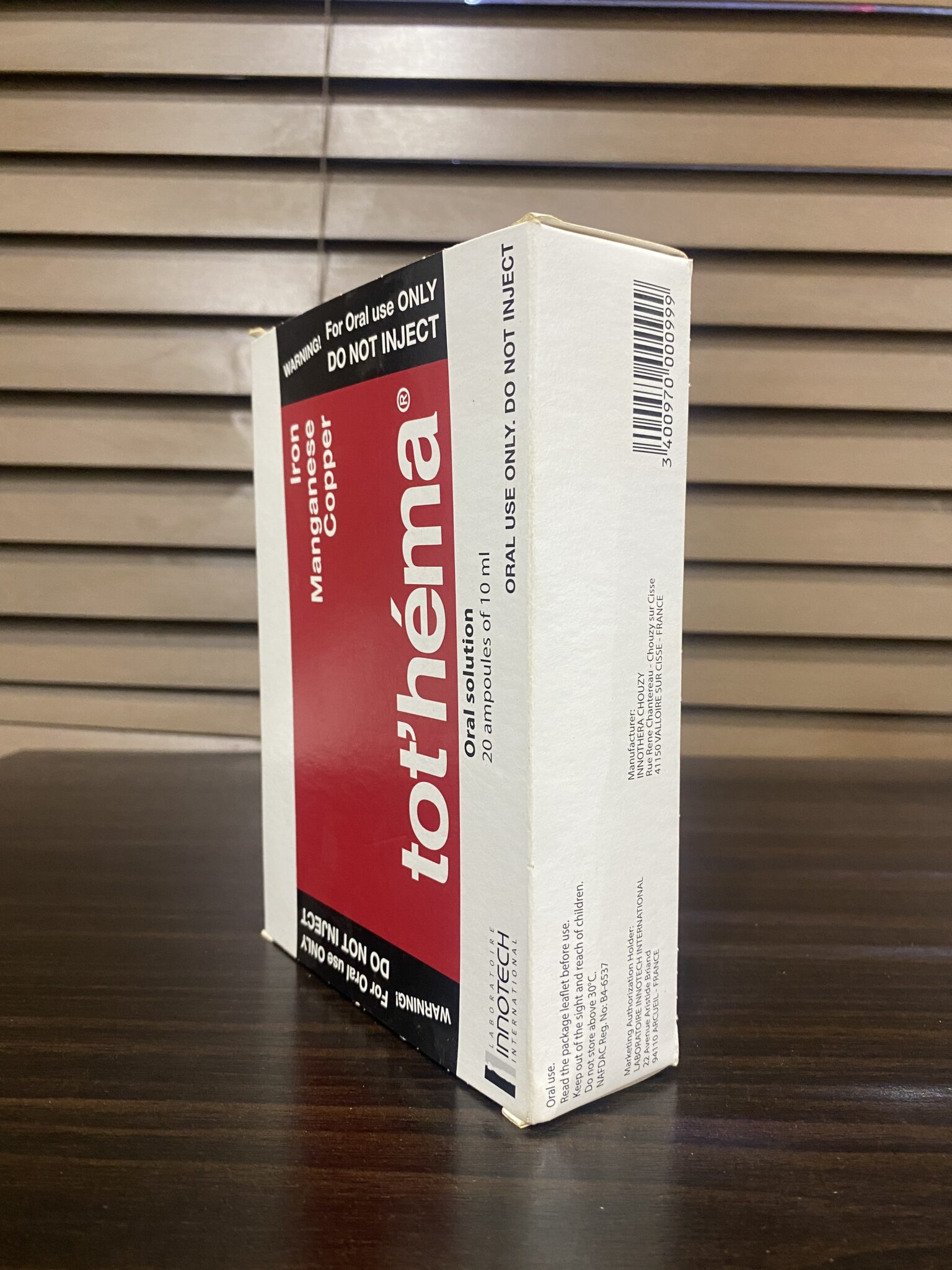 Tot'hema Syrup 20"s - Scab Pharmacy Limited