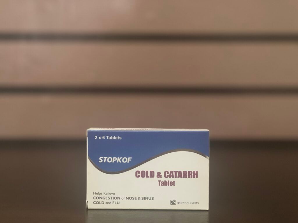 Stopkof Cold and Catarrh Tablet - Scab Pharmacy Limited
