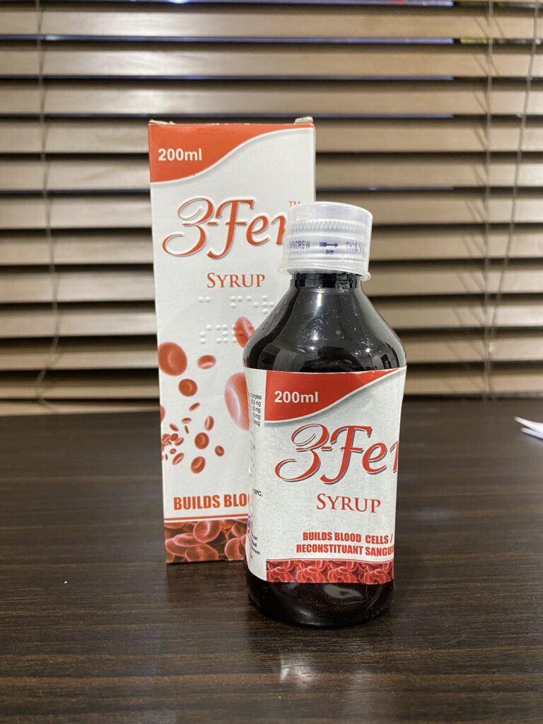 3 Fer Syrup - Scab Pharmacy Limited
