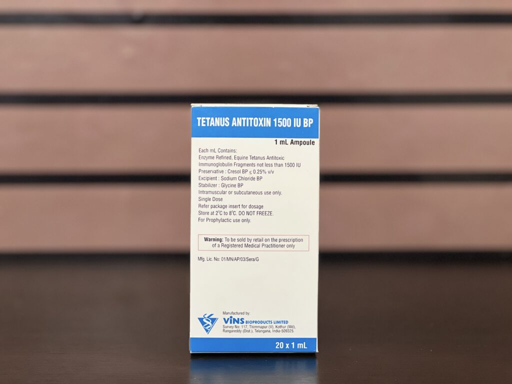 ATS [Anthrax Vaccine] - Scab Pharmacy Limited