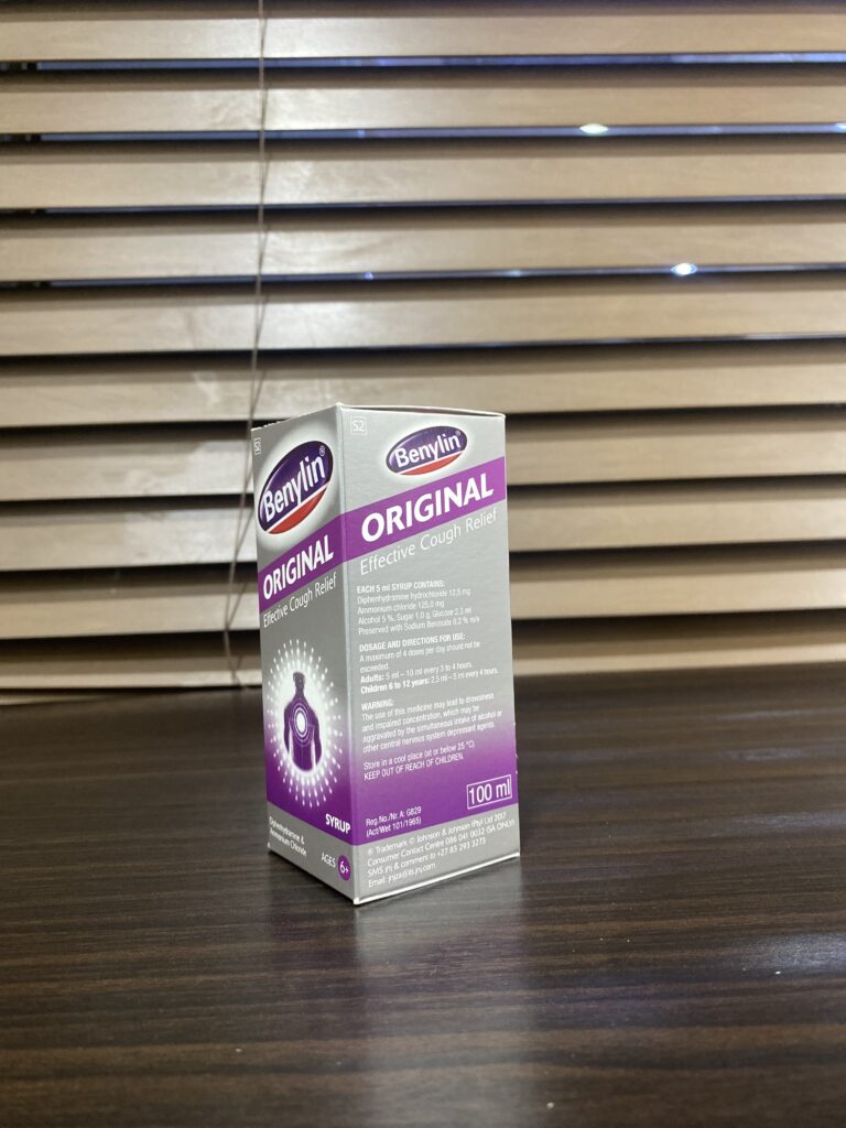Benylin Original Cough Syrup - Scab Pharmacy Limited