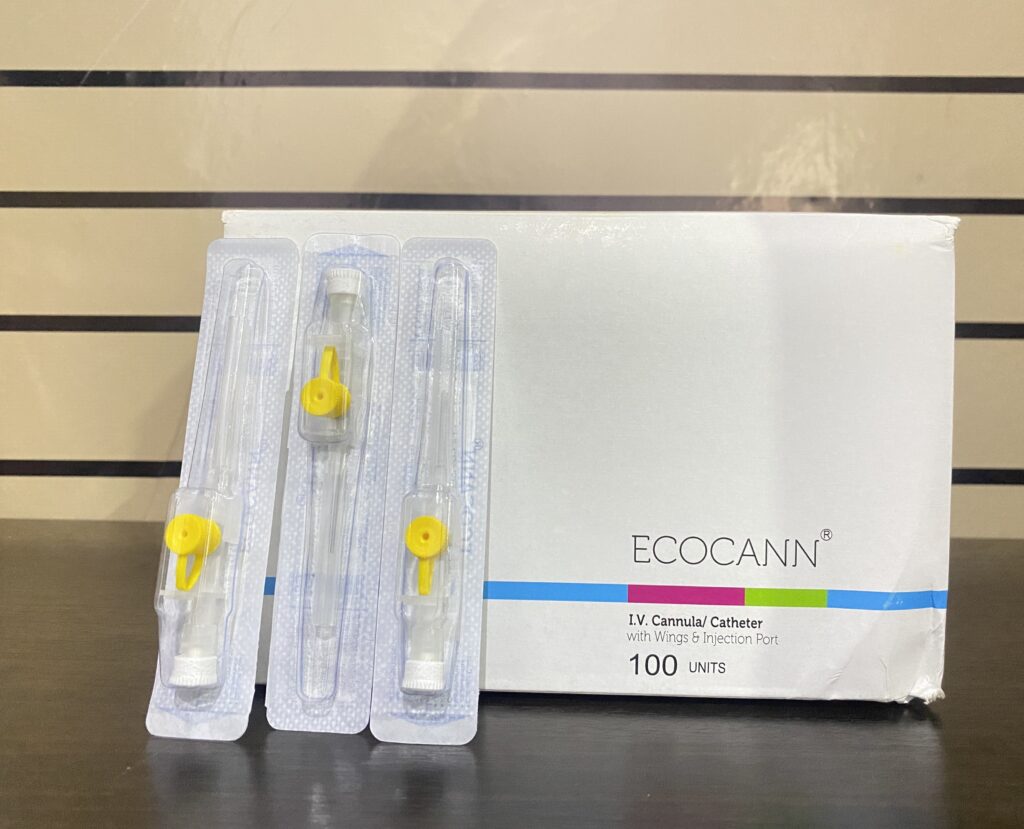Cannula Yellow - Scab Pharmacy Limited