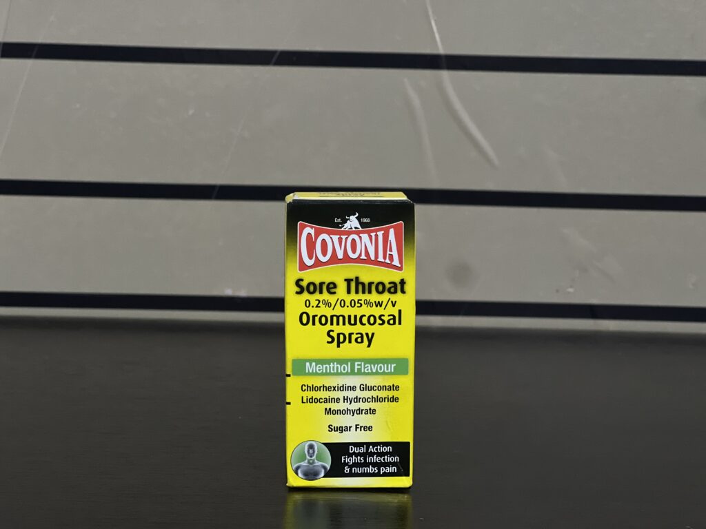 Covonia Sore Throat Spray - Scab Pharmacy Limited
