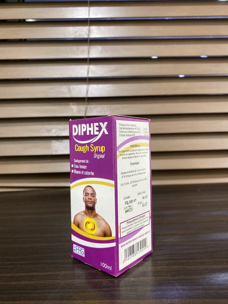 Diphex Cough Syrup Adult - Scab Pharmacy Limited