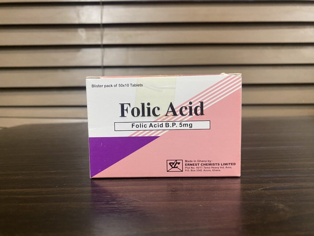Folic Acid 5mg [ECL] - Scab Pharmacy Limited