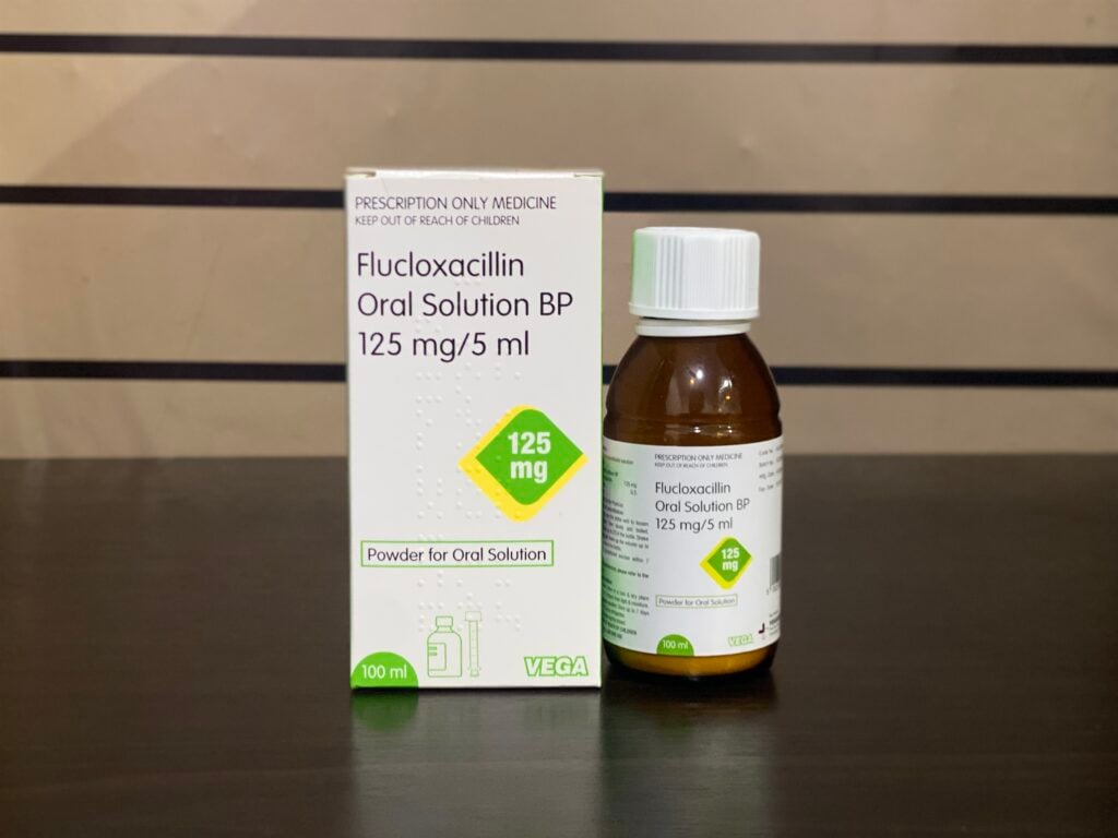 Flucloxacillin [Vega] Suspension 125mg/5ml - Scab Pharmacy Limited