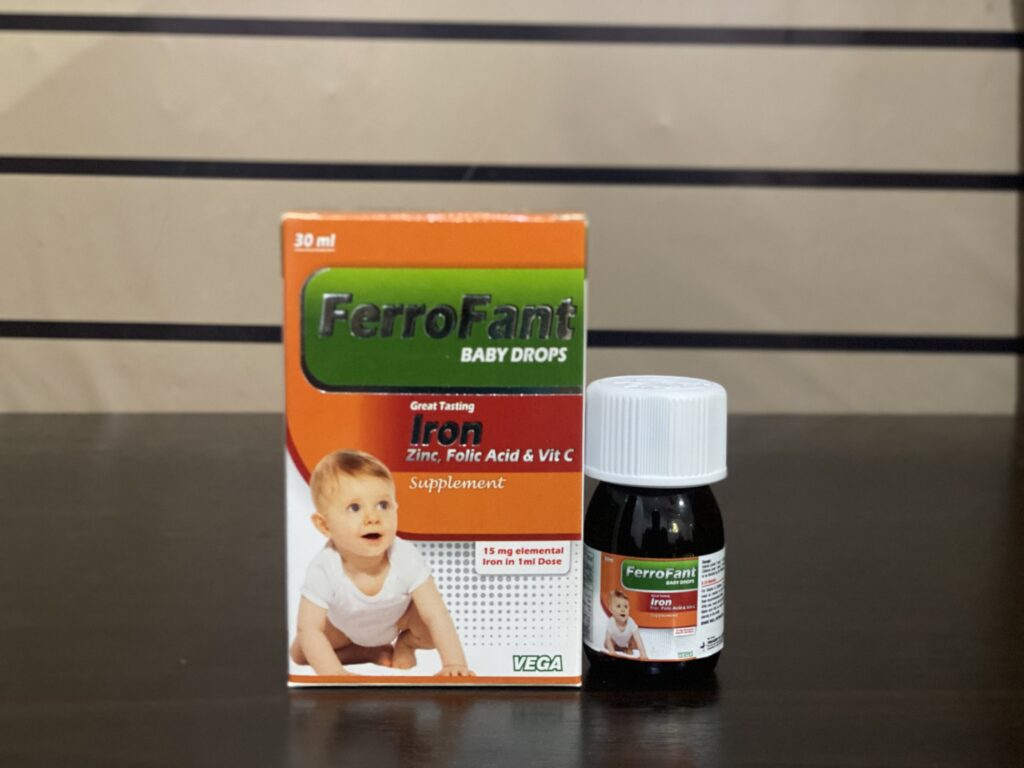 Ferrofant Baby Drops 30mls - Scab Pharmacy Limited