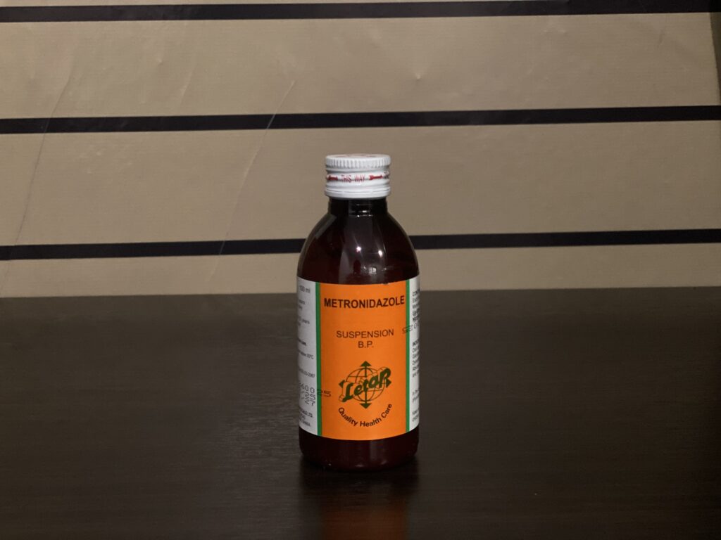 Metronidazole Suspension [Letap] – Scab Pharmacy Limited