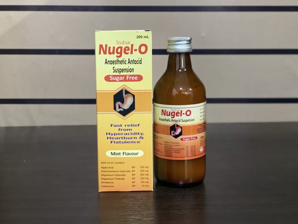 Nugel O Antacid Suspension - Scab Pharmacy Limited