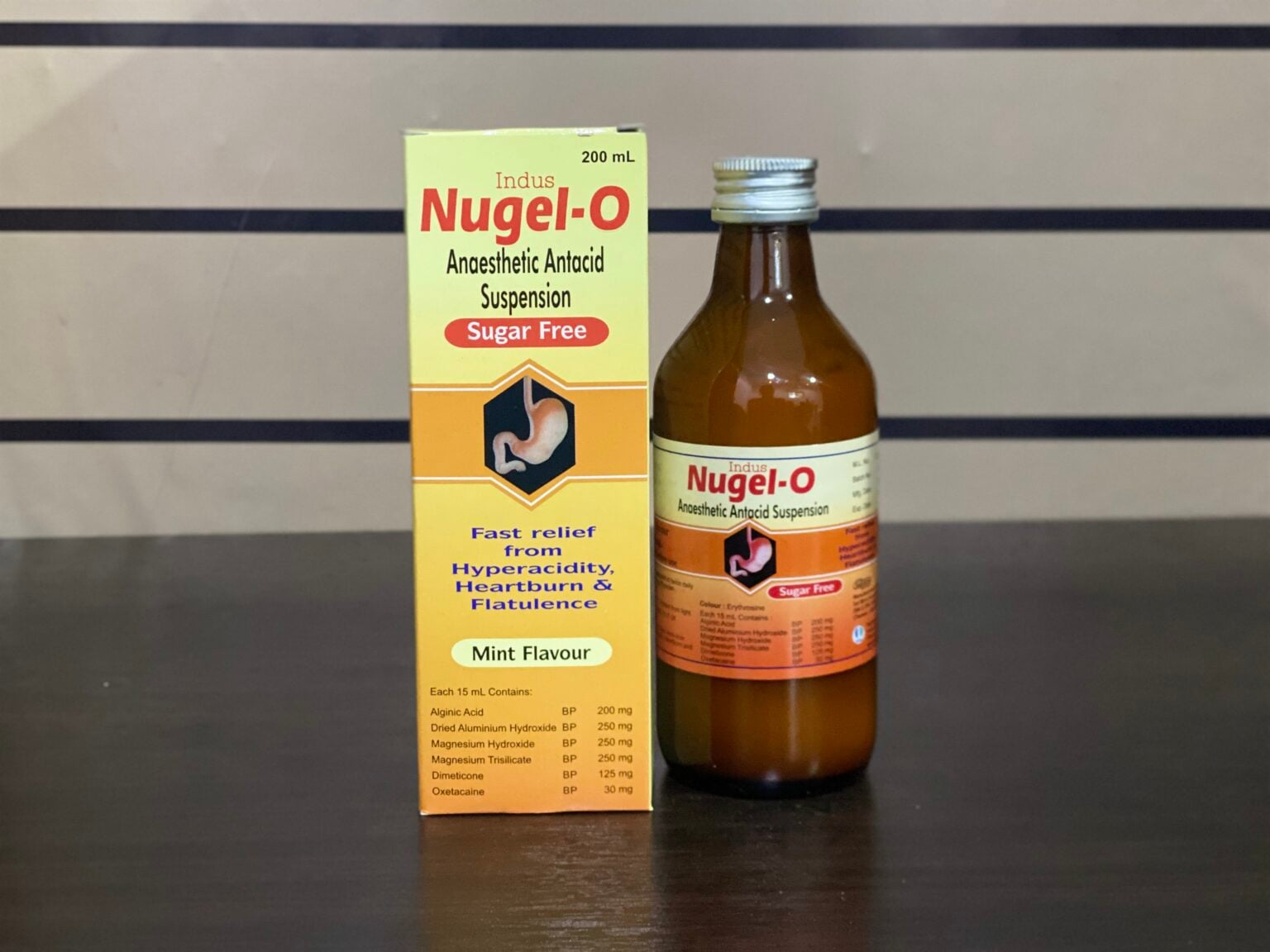 Nugel O Antacid Suspension - Scab Pharmacy Limited