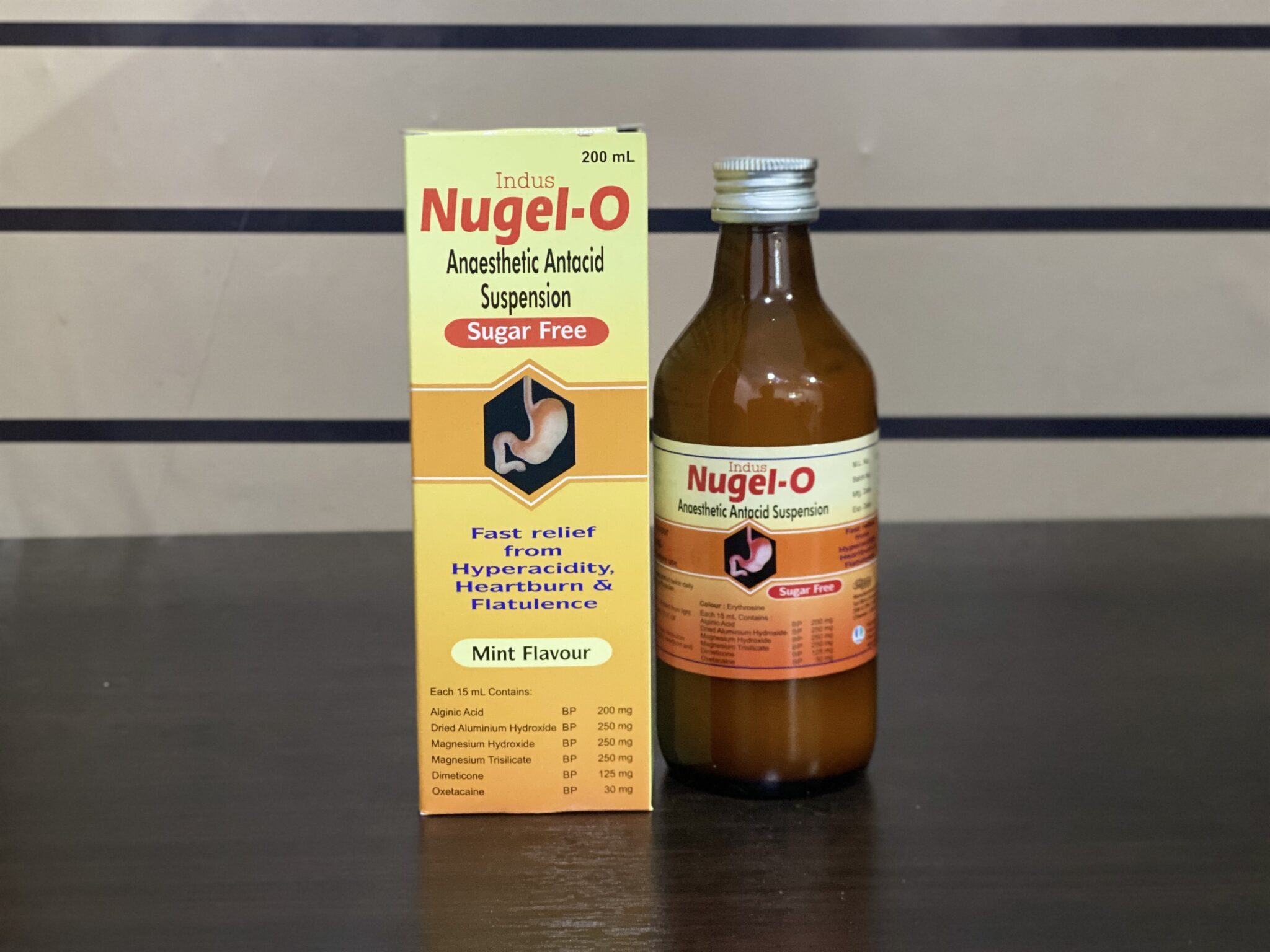 Nugel O Antacid Suspension - Scab Pharmacy Limited
