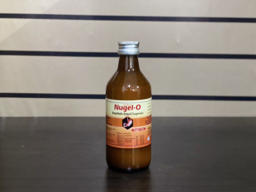 Nugel O Antacid Suspension - Scab Pharmacy Limited