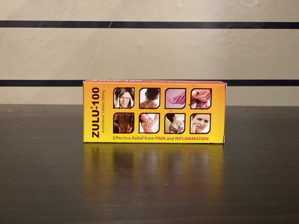 Zulu [Aceclofenac] Tablet - Scab Pharmacy Limited