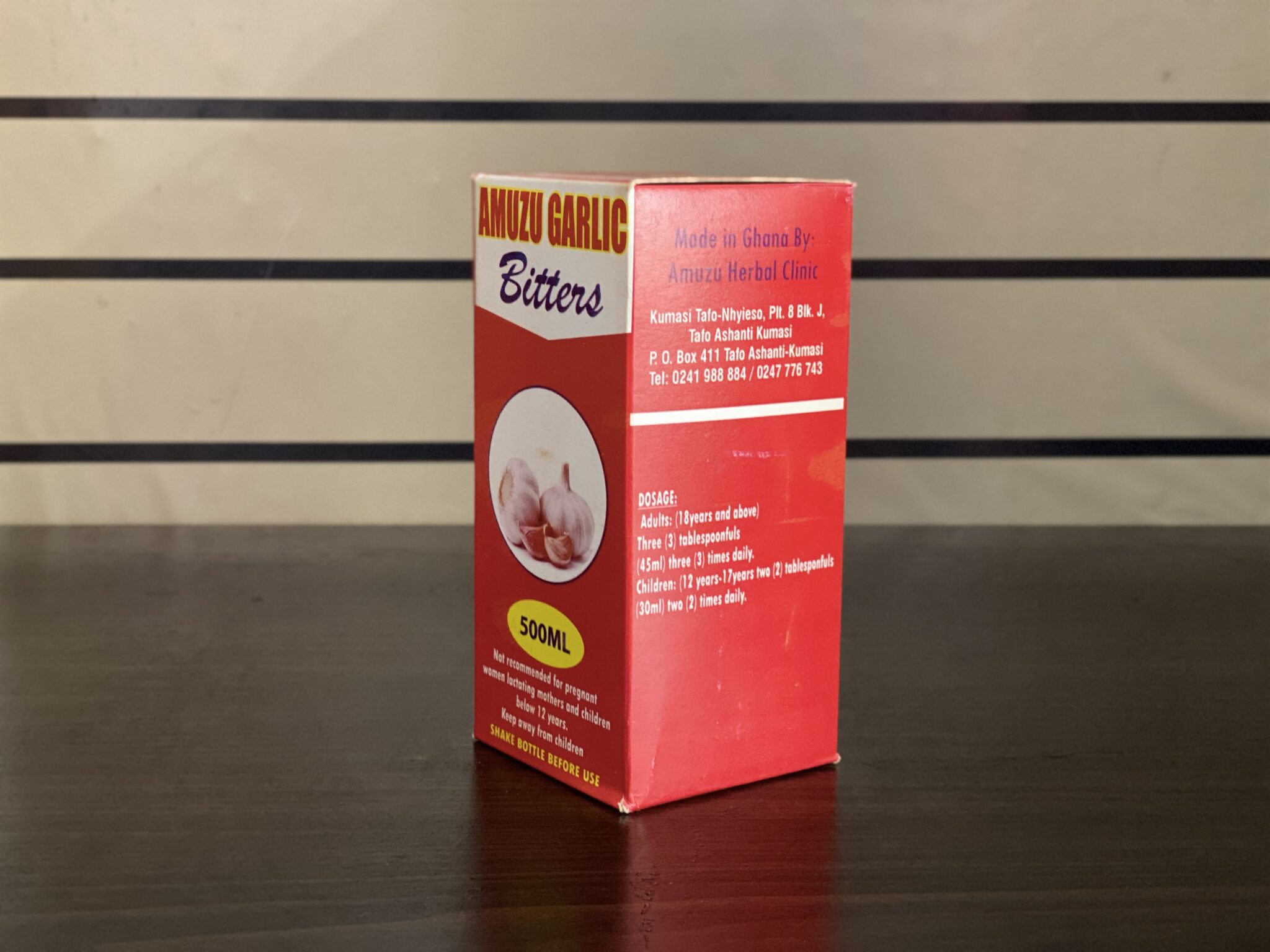 Amuzu Garlic Mixture - Scab Pharmacy Limited