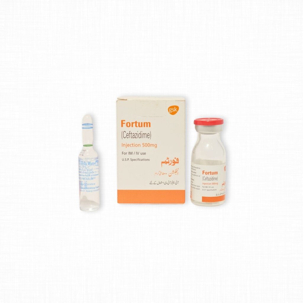 Ceftazidime [Fortumg] Injection 500mg – Scab Pharmacy Limited