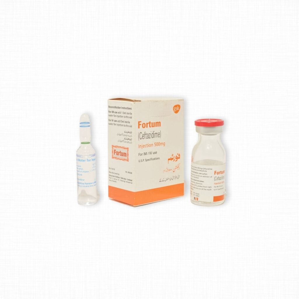 Ceftazidime [Fortumg] Injection 500mg – Scab Pharmacy Limited
