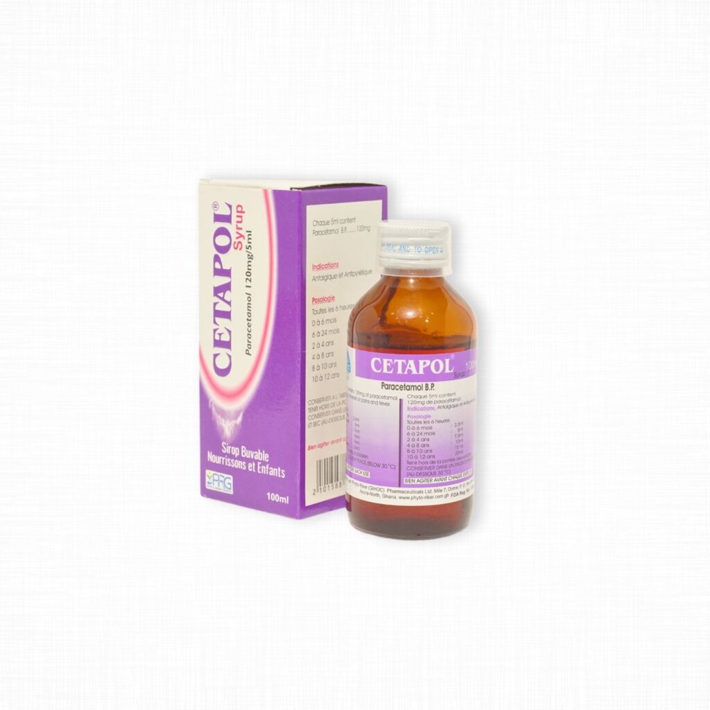 Cetapol [Paracetamol Syrup] - Scab Pharmacy Limited