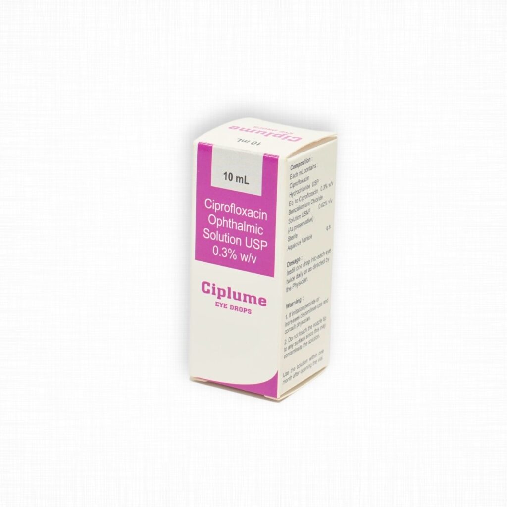Ciplume [Ciprofloxacin] Eye Drop - Scab Pharmacy Limited