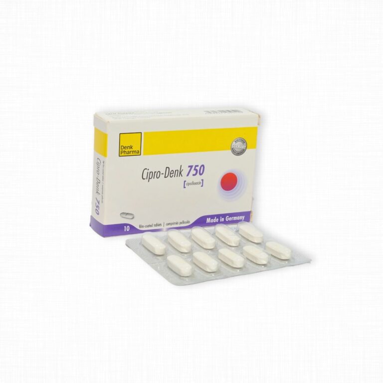 Cipro [Denk] 500mg-750mg Tablet - Scab Pharmacy Limited