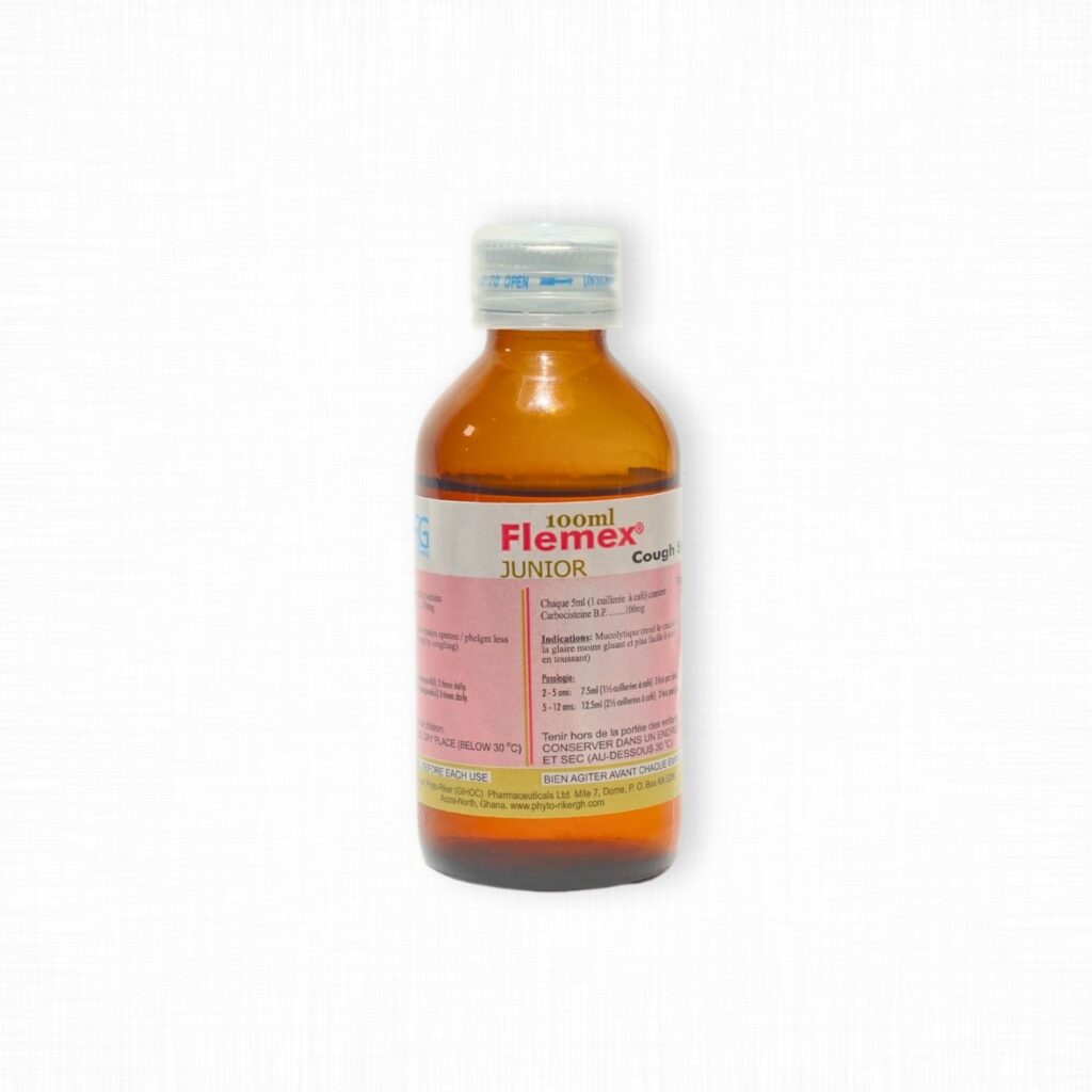 Flemex Junior Syrup - Scab Pharmacy Limited