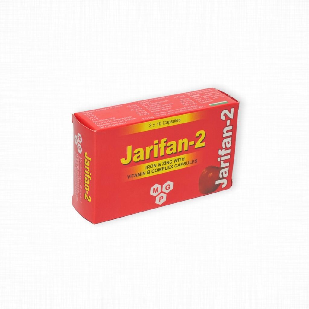 Jarifan 2 Capsule 30"s - Scab Pharmacy Limited