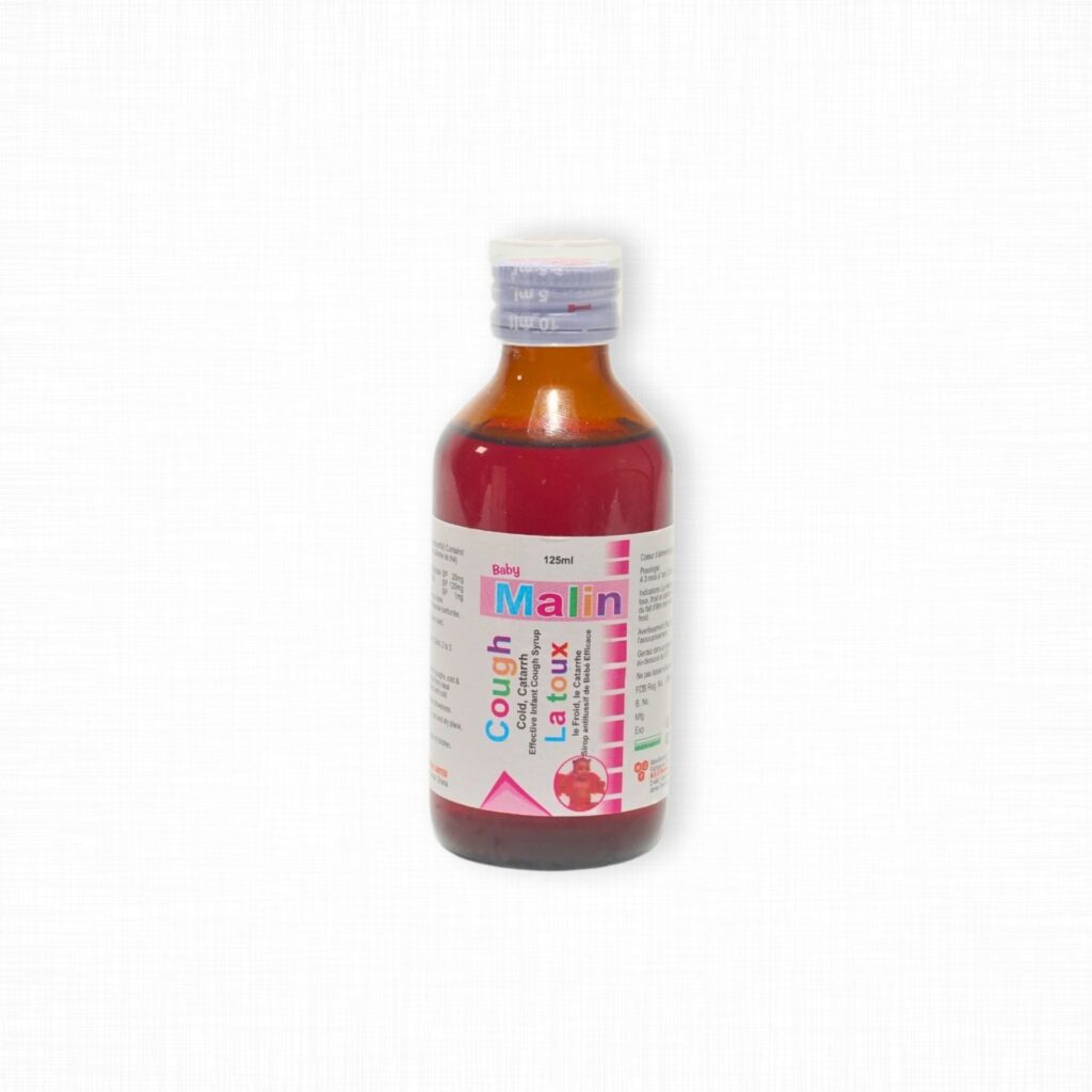 Malin Cough Baby Syrup - Scab Pharmacy Limited