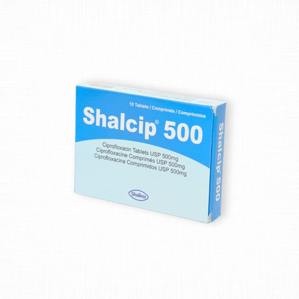 Shalcip Tab 500mg 10"s - Scab Pharmacy Limited