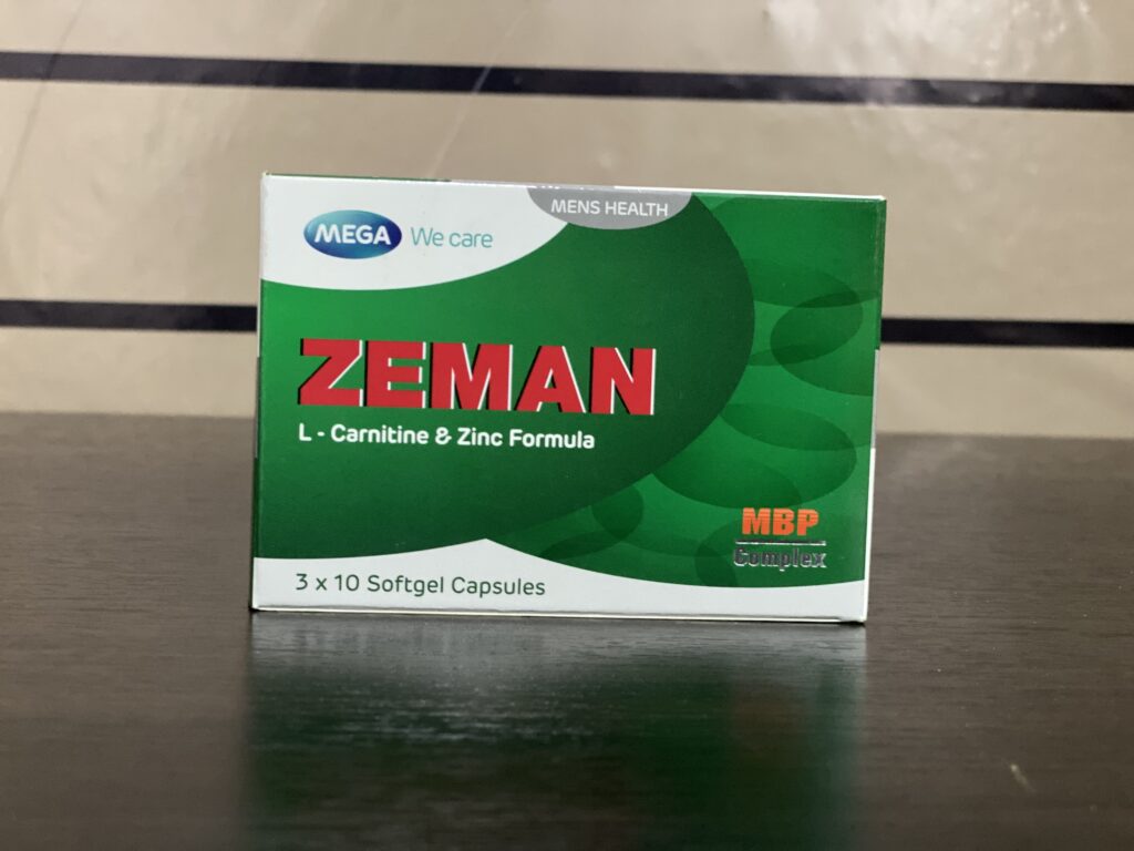 Zeman Capsules - Scab Pharmacy Limited