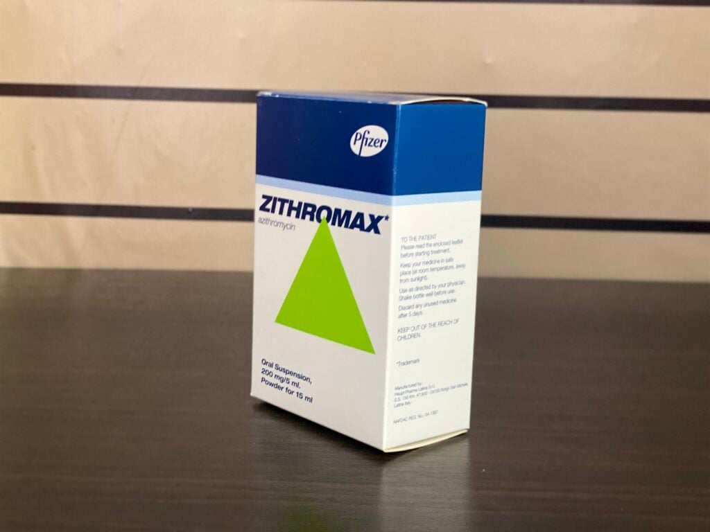 Zithromax Suspension 200mg/5ml - Scab Pharmacy Limited
