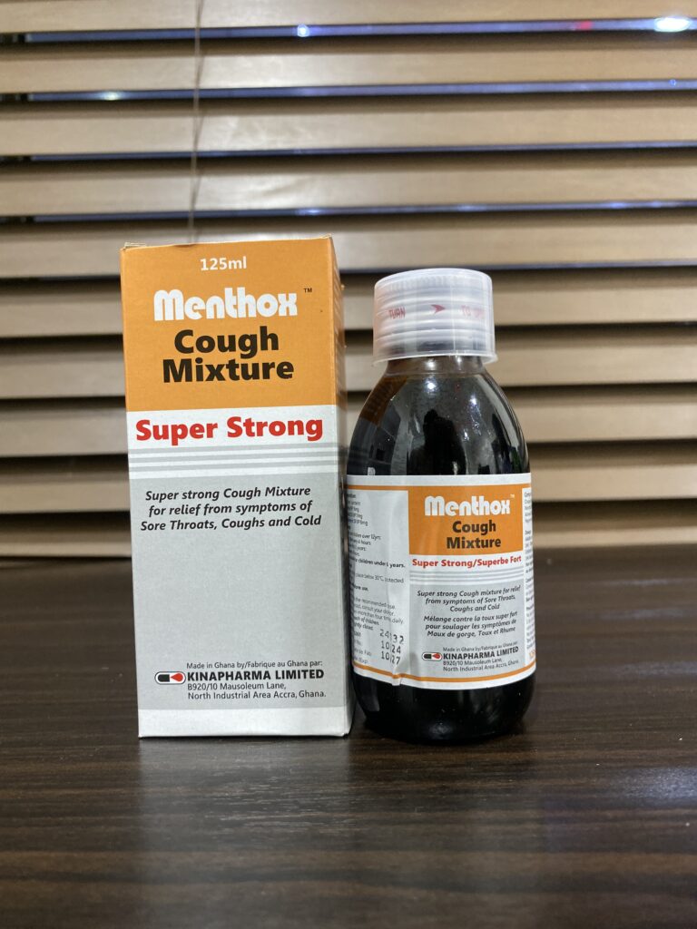 Menthox Cough Mixture - Scab Pharmacy Limited