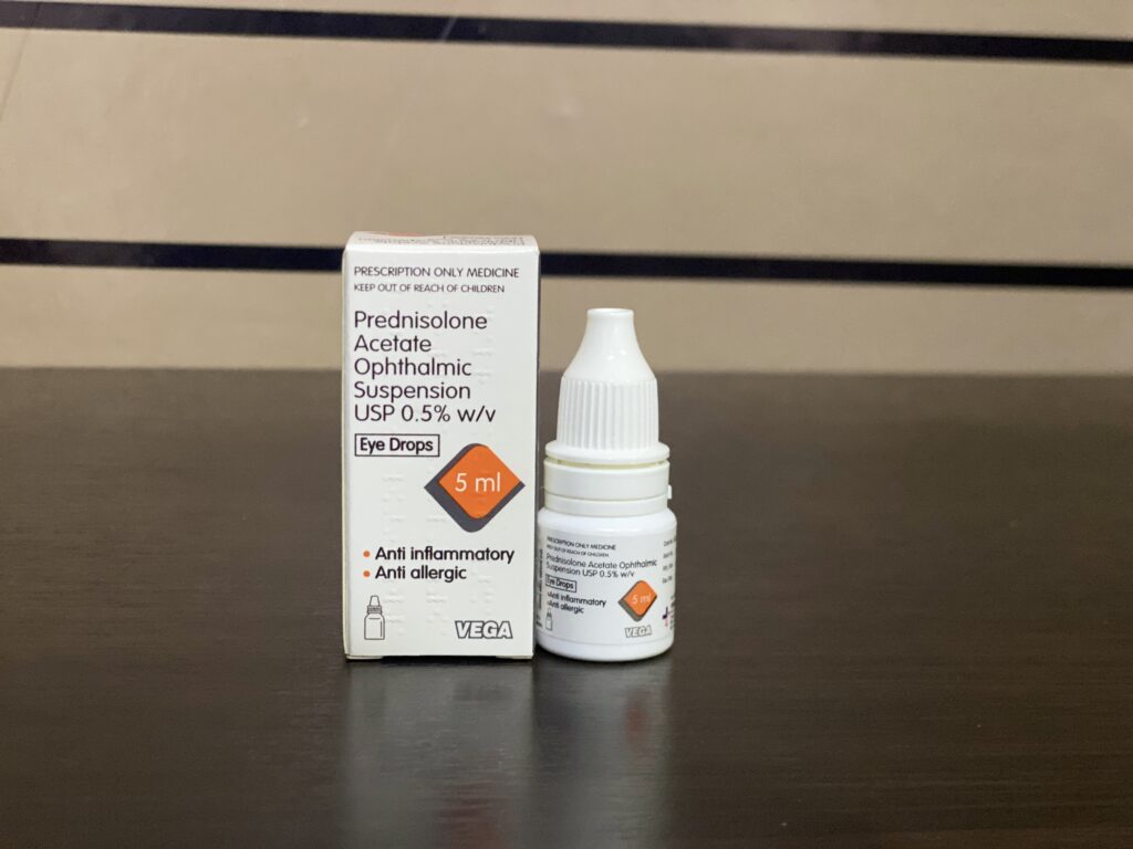 Prednisolone Eye Drop 1% /amp; 0.5% - Scab Pharmacy Limited