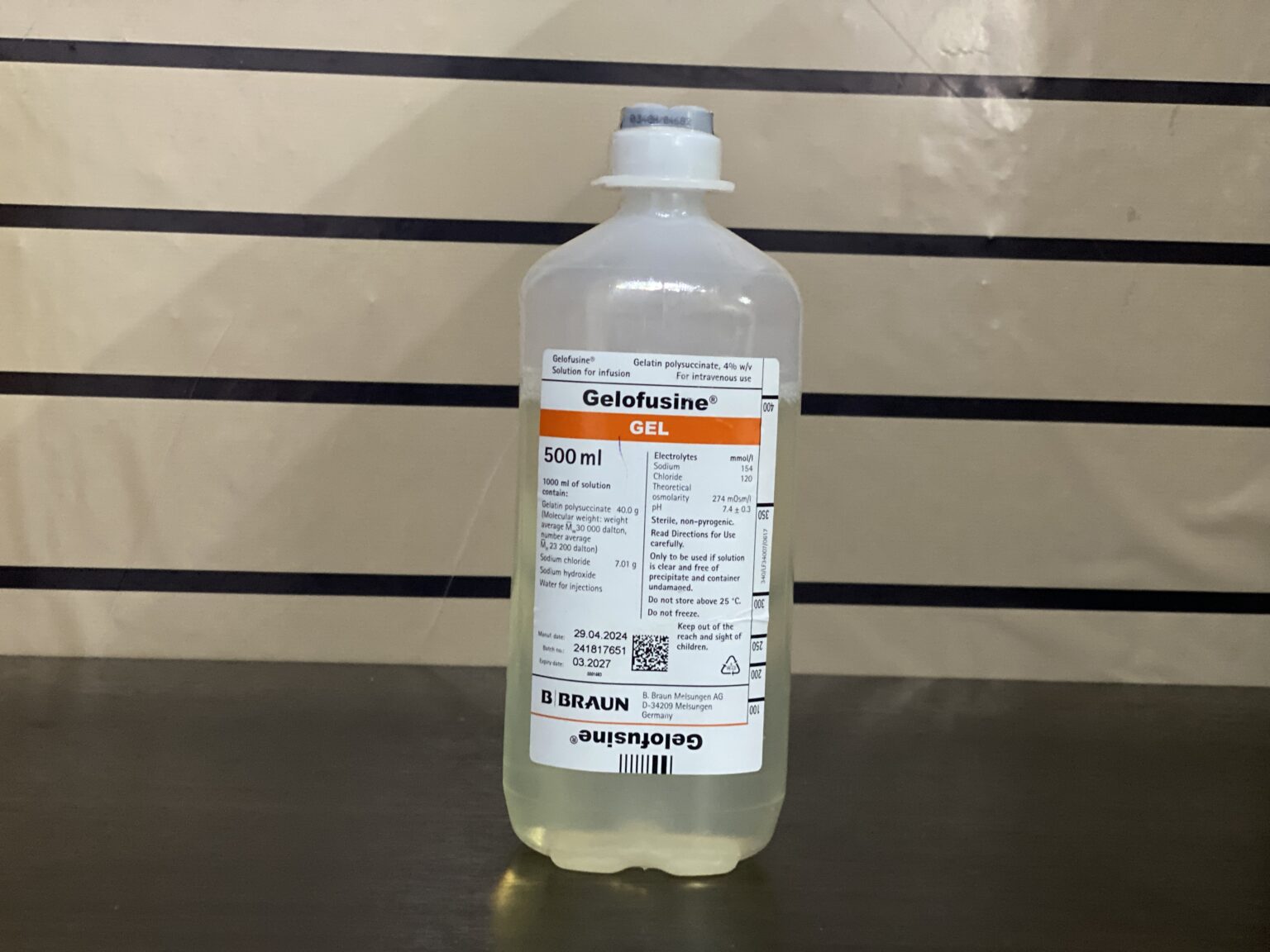 Gelofusine Injection - Scab Pharmacy Limited