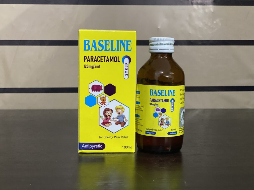Paracetamol Syrup 100ml - Scab Pharmacy Limited